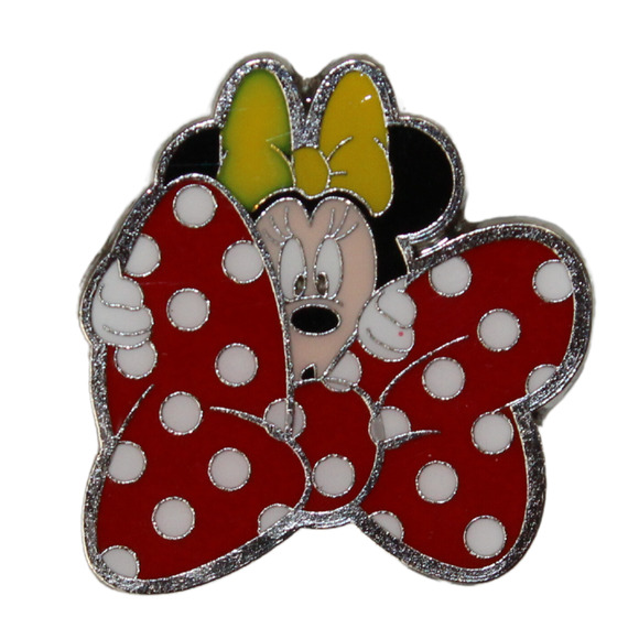 Disney | Jewelry | Disney Trading Pin Mii Minnie Mouse Peeking From ...